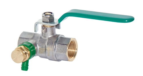 Kugelhahn für Trinkwasser mit Entleerung IG/IG DVGW mit Hebelgriff - Philipp Wagner Shop