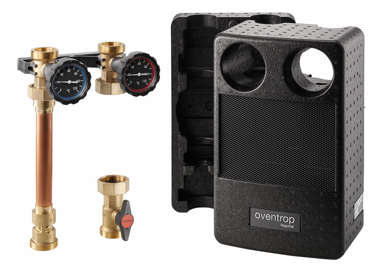 Oventrop Heizkreisset Regumat S-180 ohne Pumpe, DN 25, für ungemischten ...